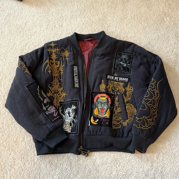 Drop Dead | Jackets & Coats | Drop Dead Clothing Hymn Bomber Jacket ...